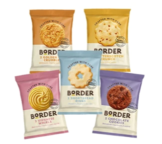 Border Luxury Mini Pack 100 Biscuits 5 Variety (1 Box)